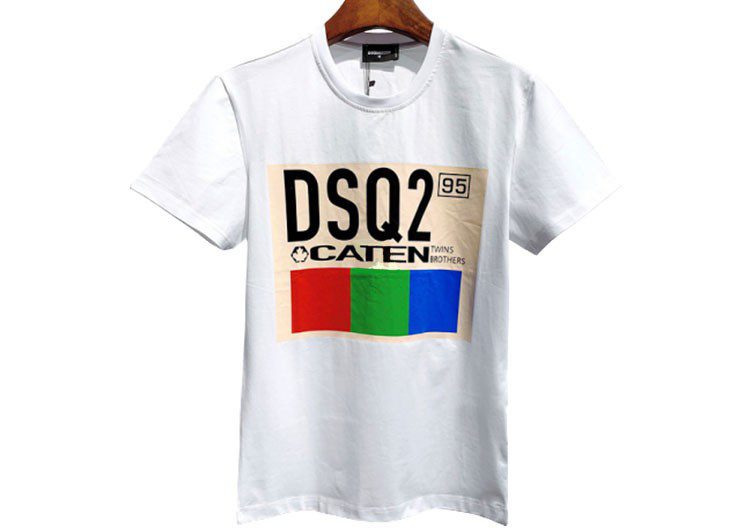 DSQUARED2 TSHIRT MEN SHORT – White and DSQ2 Logo – MALLSHOES – קניון ...