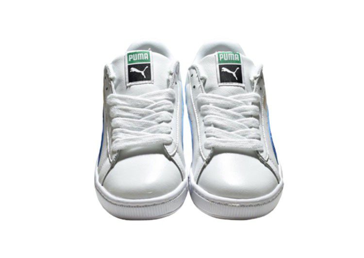 נעלי פומה-Puma Basket classic LFS-White-Blue - MALLSHOES - קניון ...