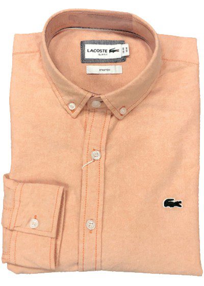 לקוסט-LACOSTE LONG MEN SHIRT - Wax Flower - MALLSHOES - קניון המותגים ...